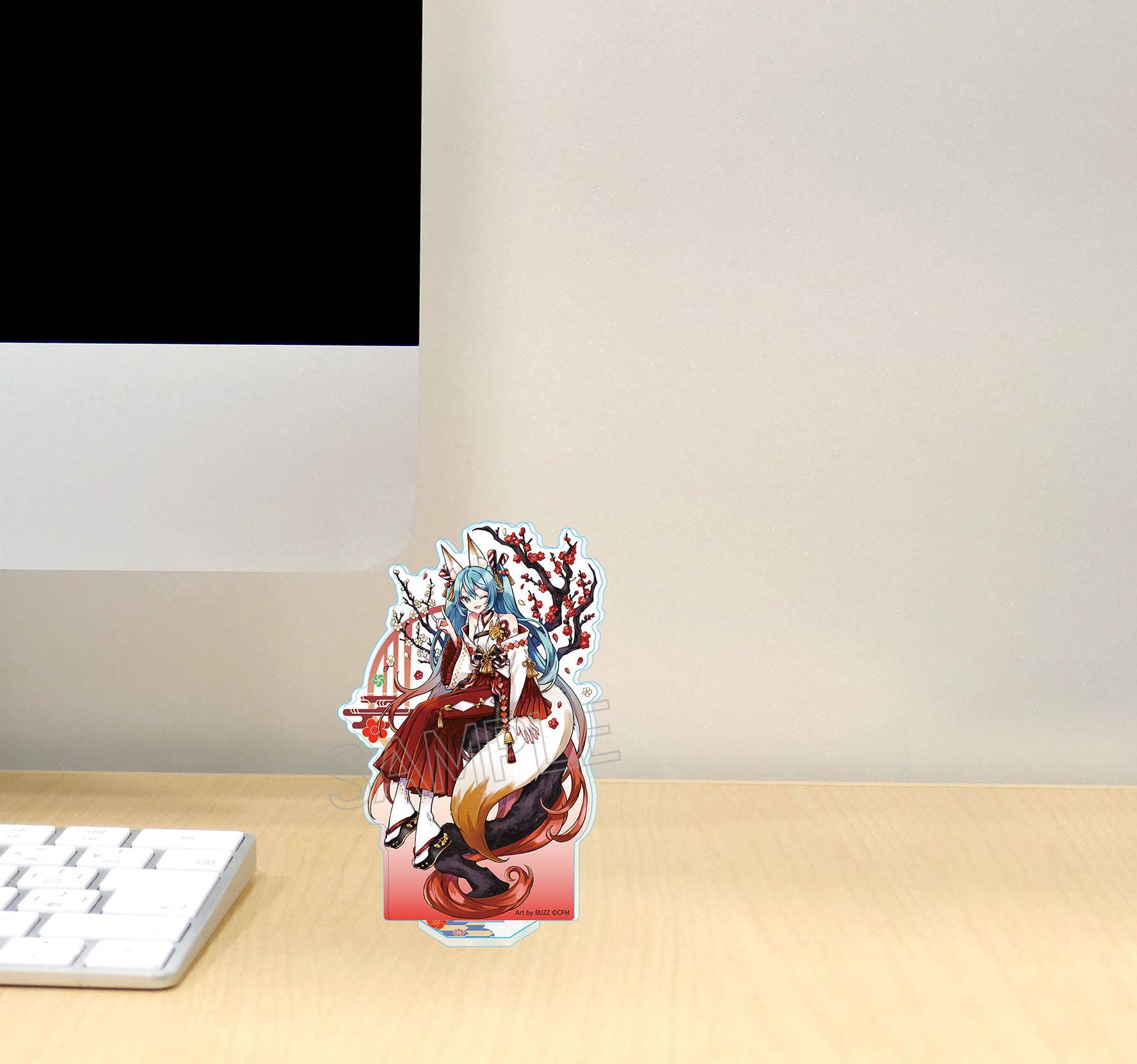 Hatsune Miku: Hyakki Yagyou Acrylic Stand M Demon Fox Plum | HLJ.com