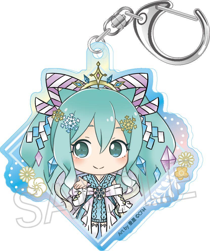 Hatsune Miku: Hyakki Yagyo Aurora Acrylic Keychain Yuki-onna | HLJ.com