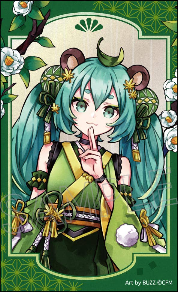 Hatsune Miku: Hyakki Yagyo Sticker Bake-danuki | HLJ.com
