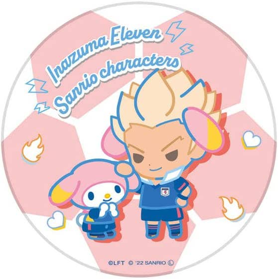 Inazuma Eleven x Sanrio characters: Dolomite Water Absorption Coaster ...