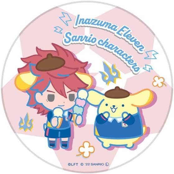 Inazuma Eleven x Sanrio characters: Dolomite Water Absorption Coaster ...