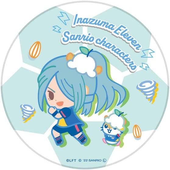 Inazuma Eleven x Sanrio characters: Dolomite Water Absorption Coaster ...