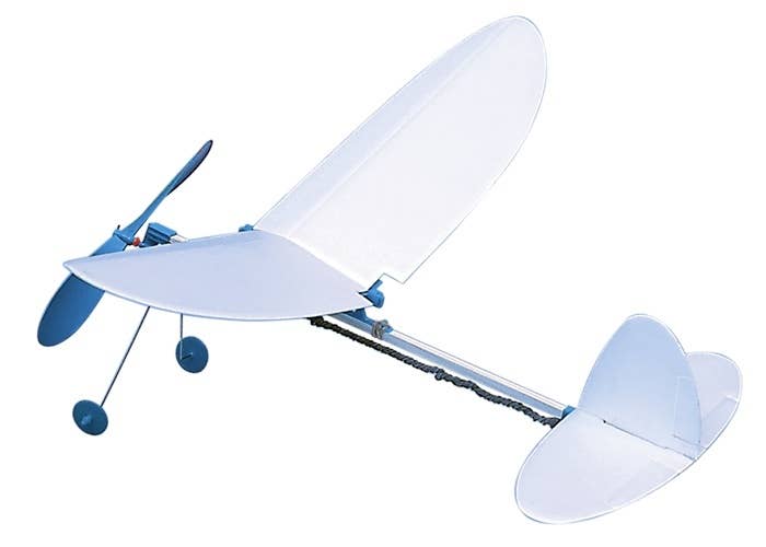 Let's Fly and Play Series TA-06 Rubber Powered Plane (Round) | HLJ.com