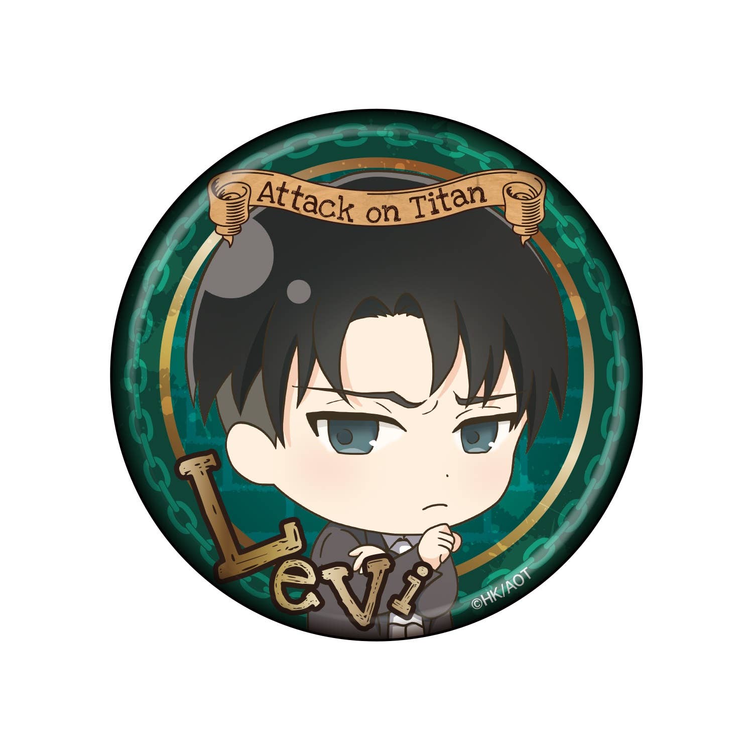 Attack on Titan: Can Badge Levi | HLJ.com