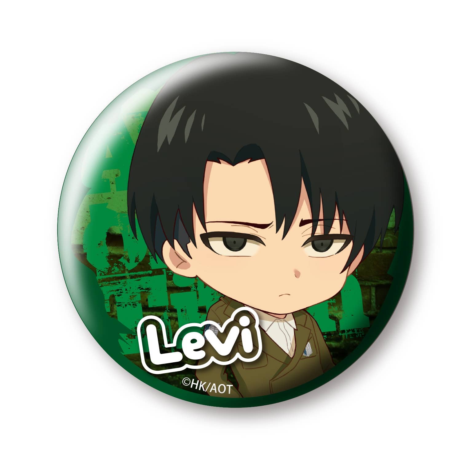 Attack on Titan Can Badge Levi | HLJ.com