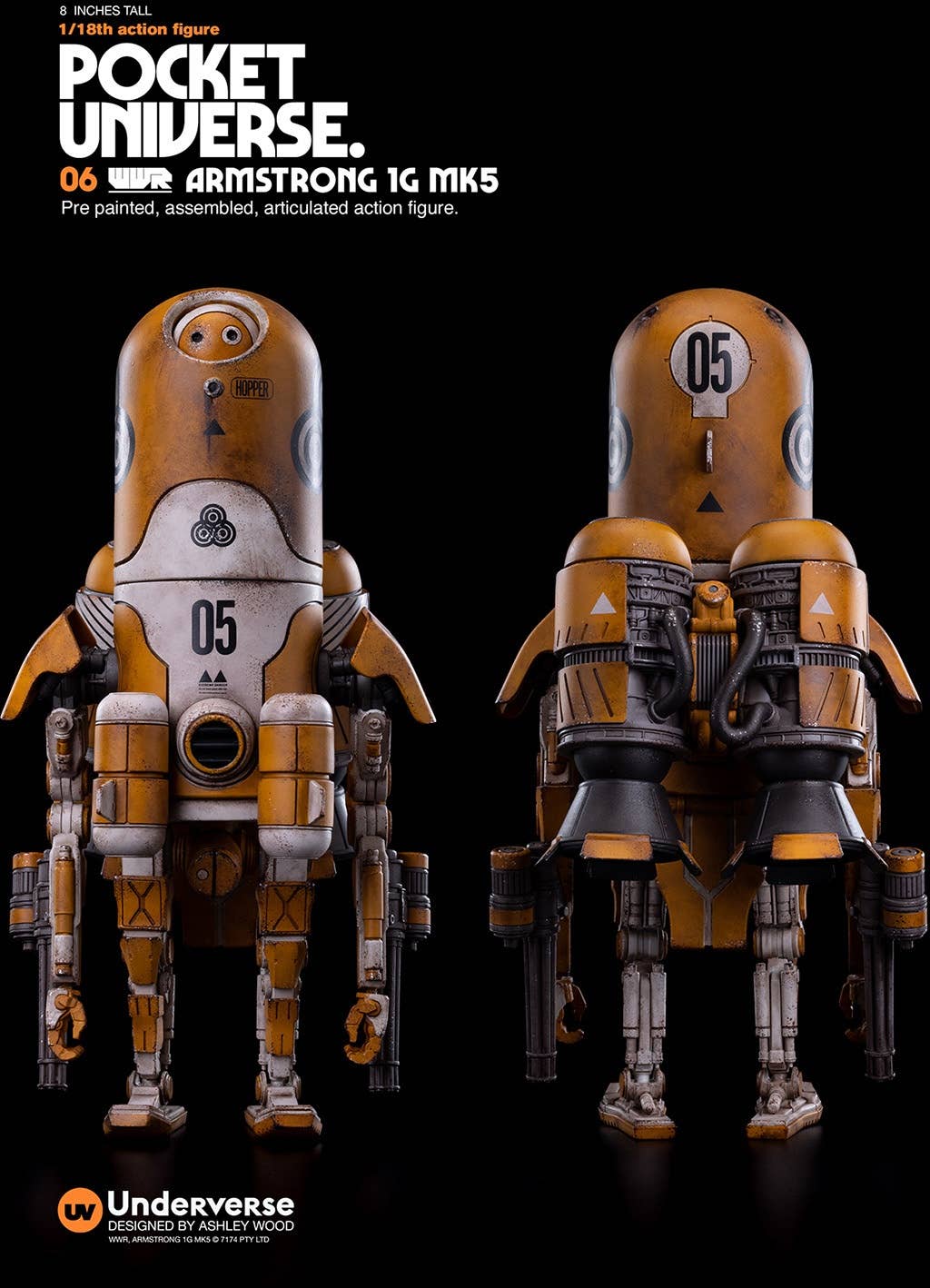 Underverse Pocket Universe WWR Armstrong 1G MK5 North Mole Frm Militia ...