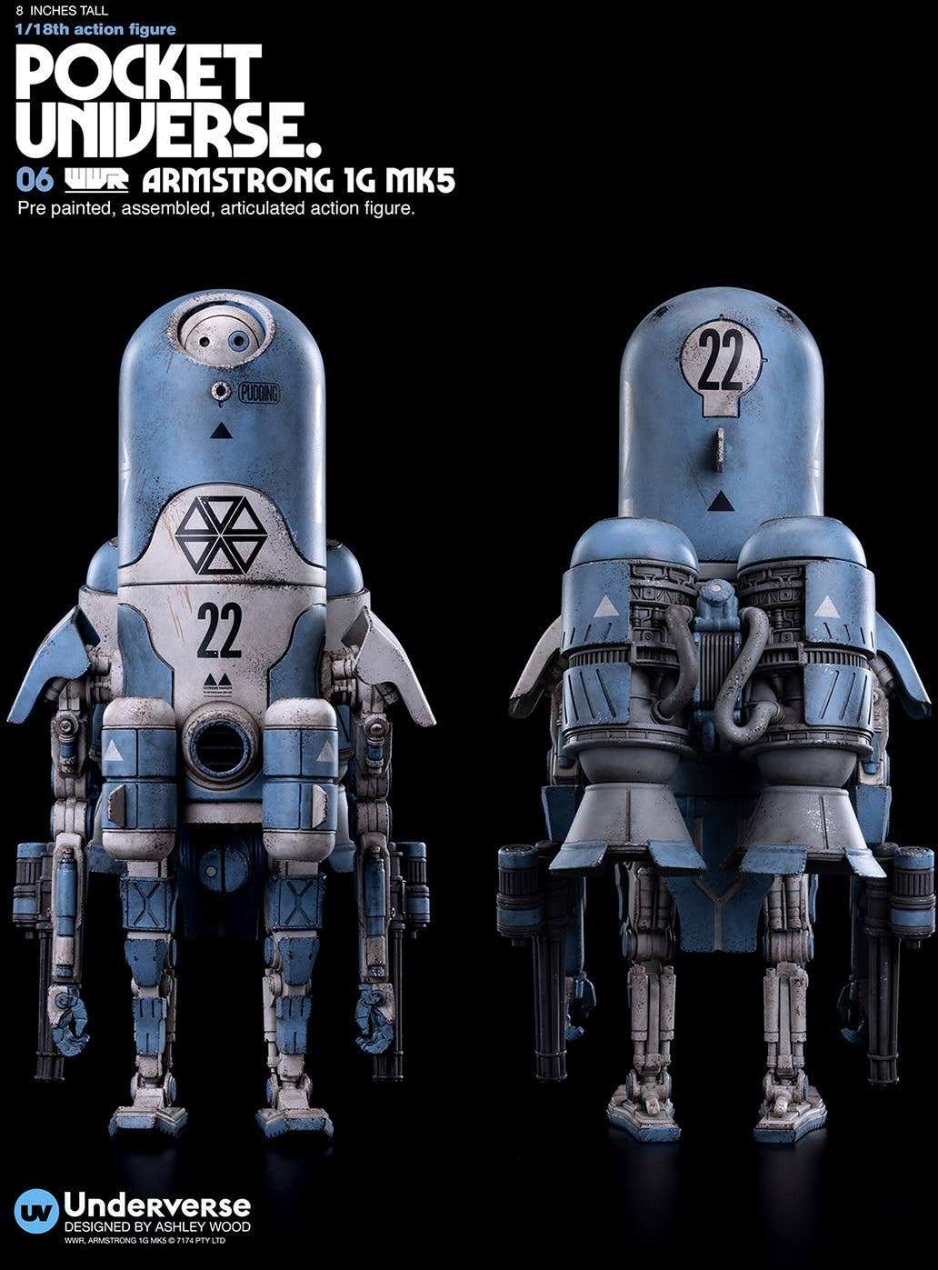 Underverse Pocket Universe WWR Armstrong 1G MK5 Mediterranean Guarda ...