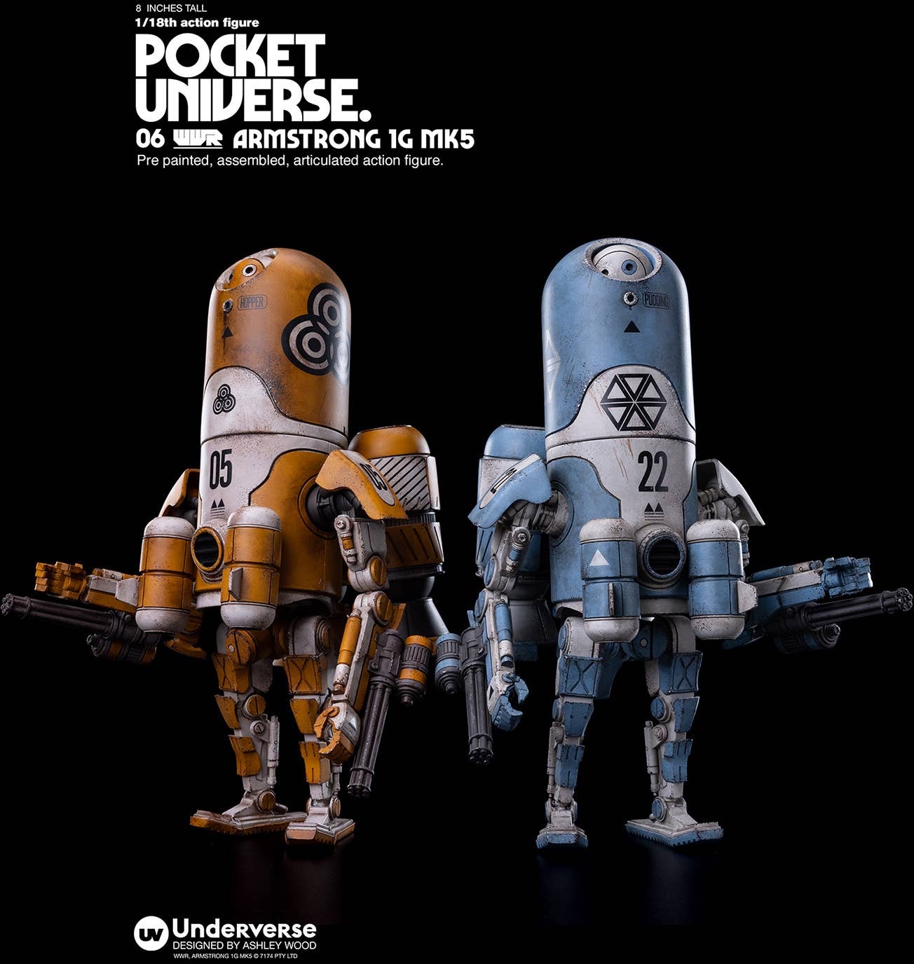Underverse Pocket Universe WWR Armstrong 1G MK5 Mediterranean Guarda ...