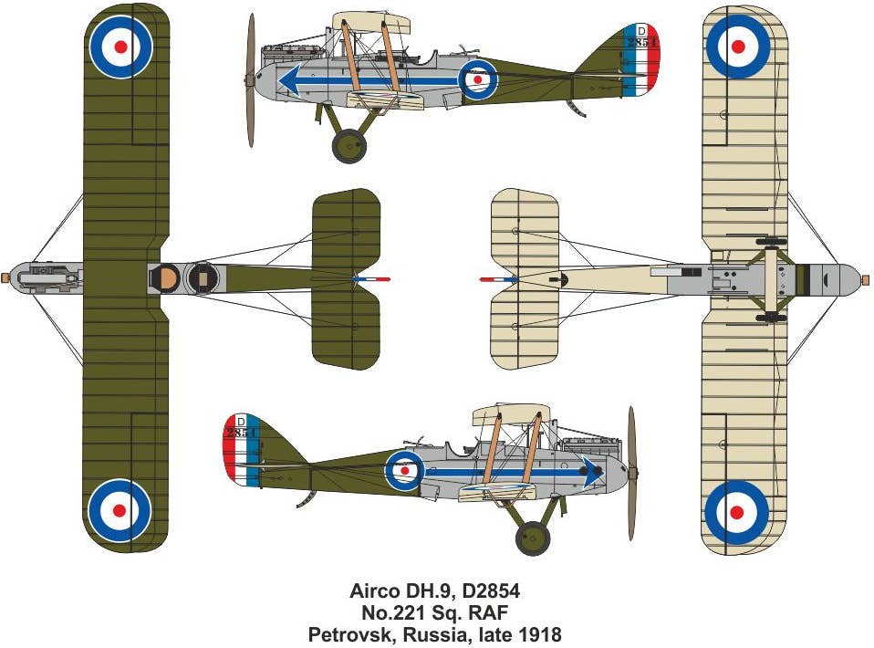 Airco DH.9 (Double set) | HLJ.com