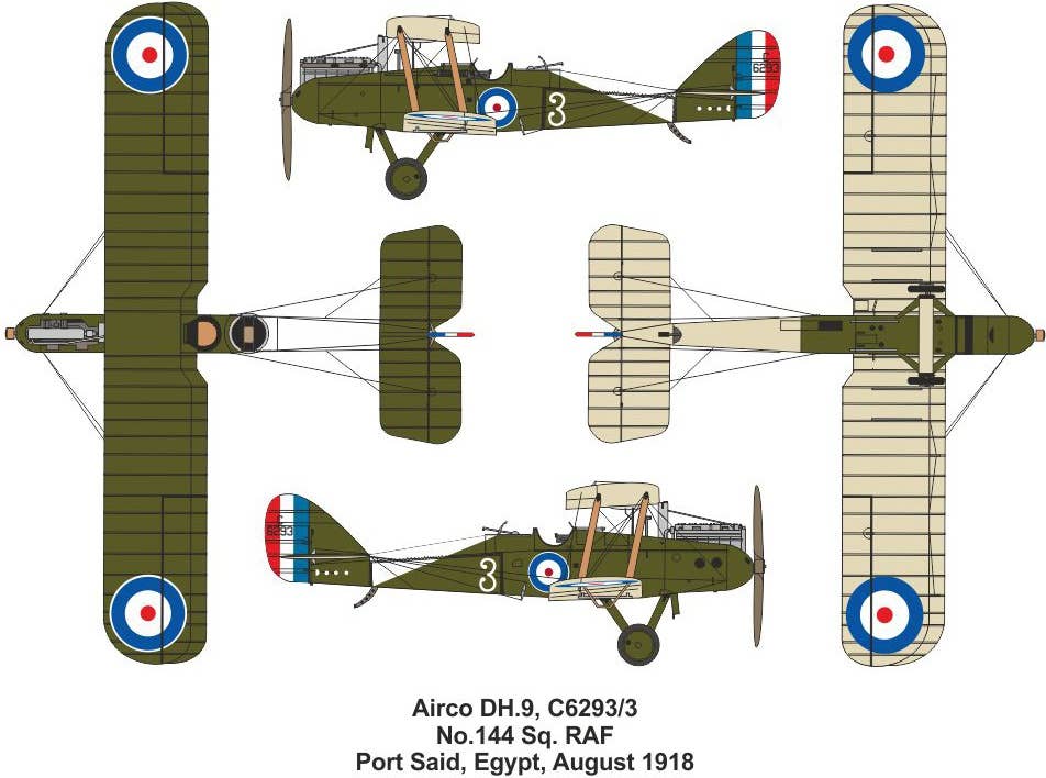 Airco DH.9 (Double set) | HLJ.com