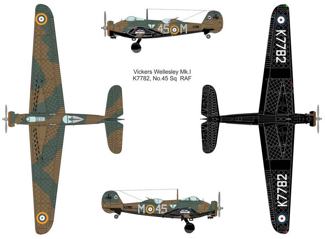 Vickers Wellesley Mk.I (45 Sqn.) | HLJ.com