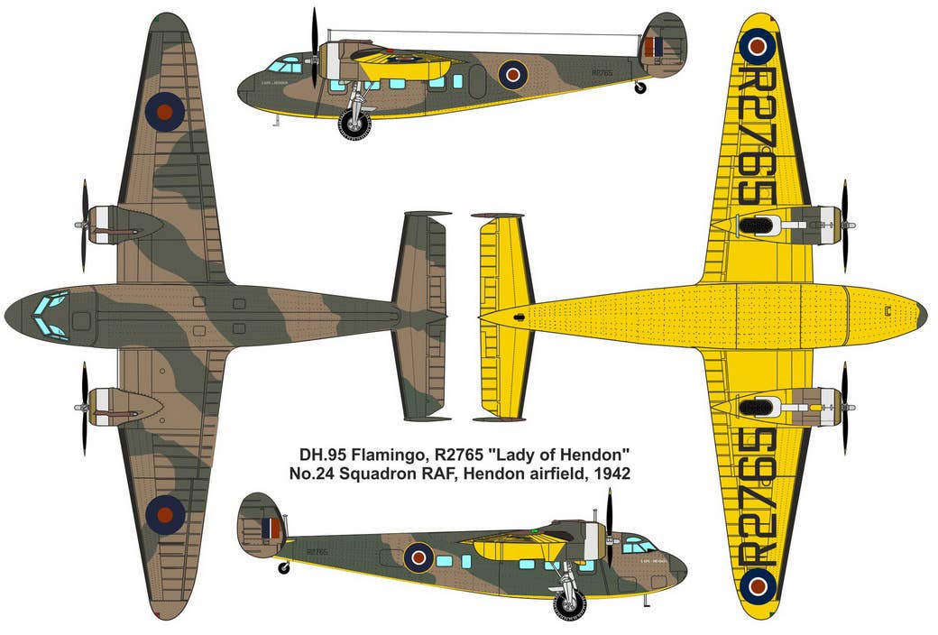 DH.95 Flamingo (Lady of Hendon & Merlin VI) | HLJ.com