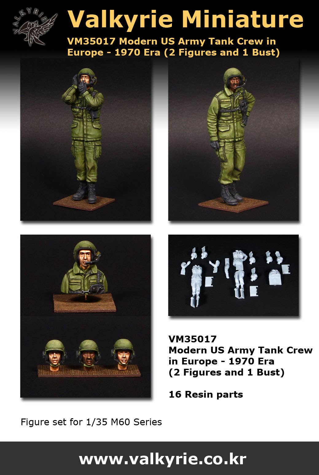 Current US US Tank Crew Stationed In Europe Set 1970S (2 Figures + 1 ...