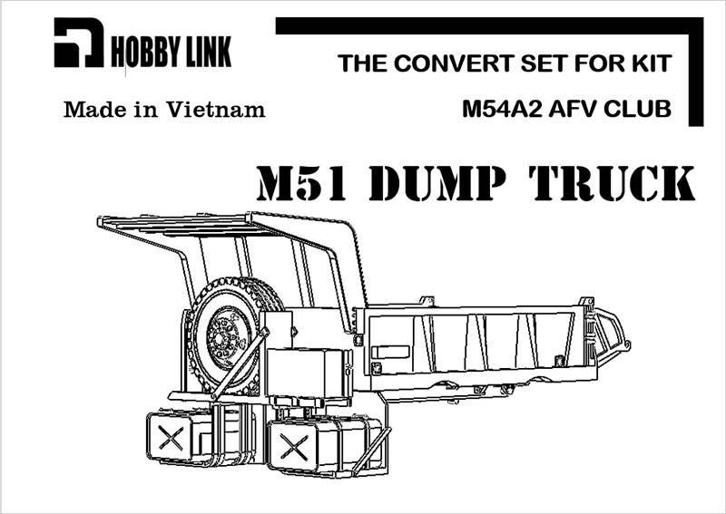 U.S. M51 dump truck modification kit AFV Club M54A2 | HLJ.com