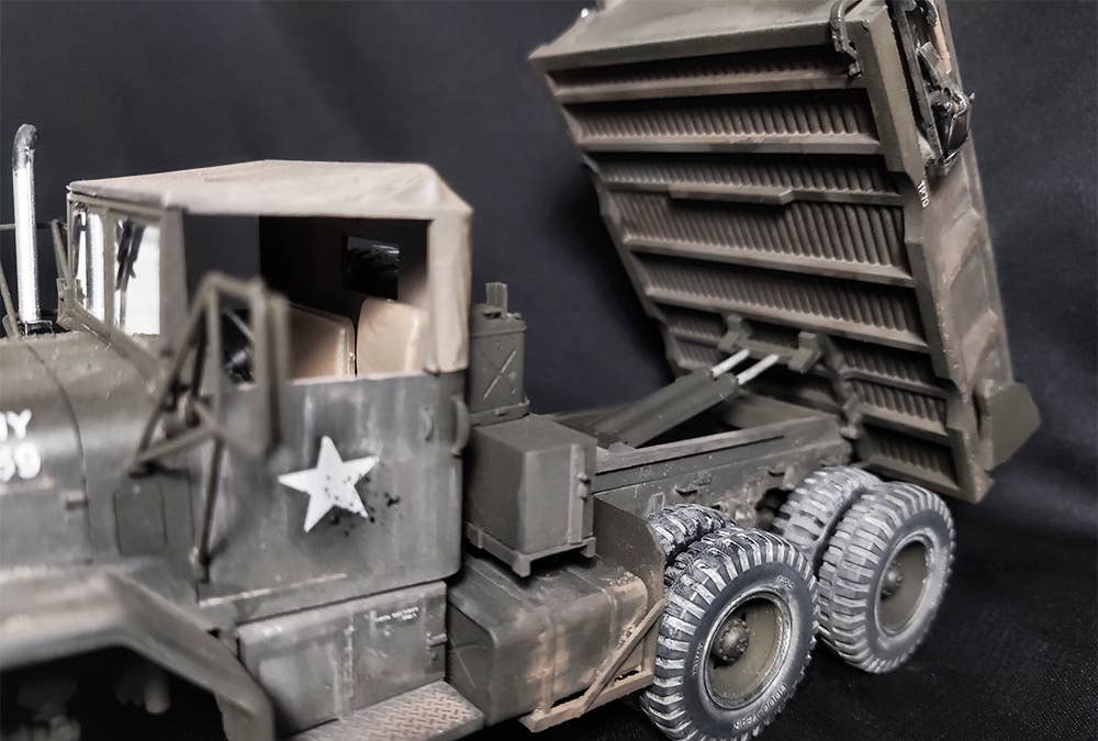 U.S. M51 dump truck modification kit AFV Club M54A2 | HLJ.com