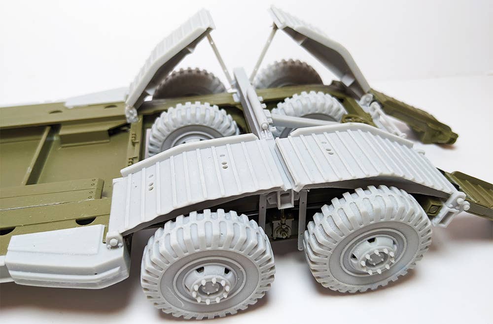 U.S. M15A2 tank transport trailer modification kit Tamiya | HLJ.com