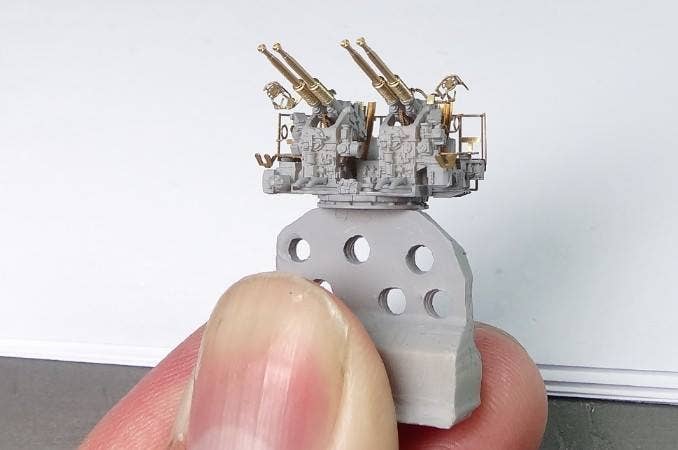 40mm Quad Bofors Gun Mount MK-2 (with MK-51) | HLJ.com