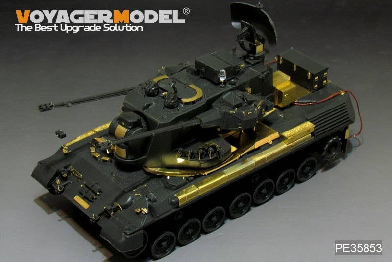 Modern German Gepard A2 SPAAG Basic Parts for MENG | HLJ.com