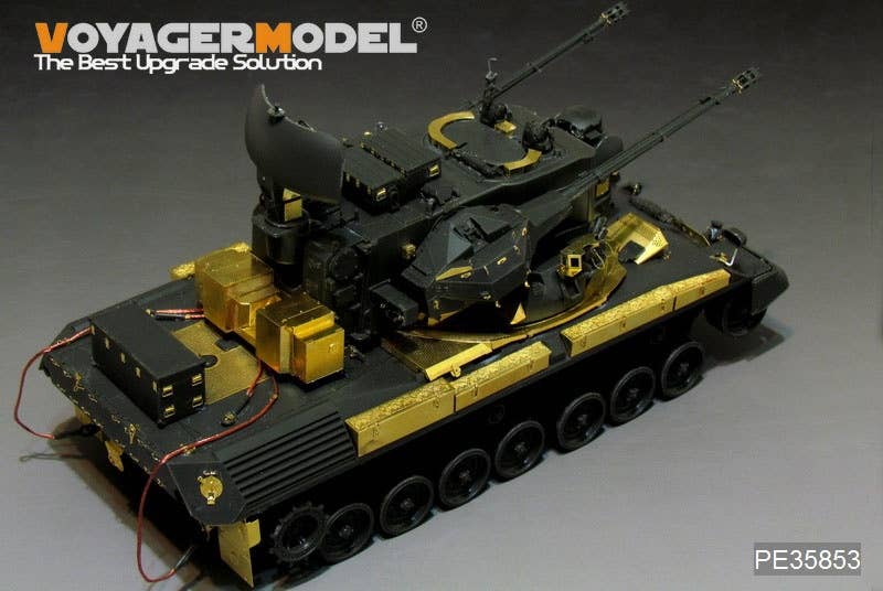 Modern German Gepard A2 SPAAG Basic Parts for MENG | HLJ.com