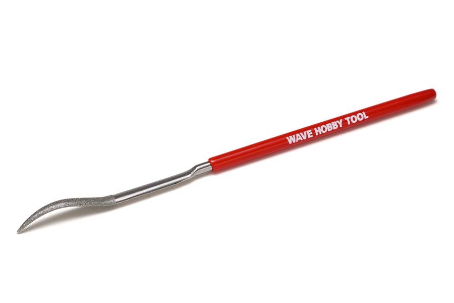 Special Shape Diamond File (Round-Type Last Bends) | HLJ.com