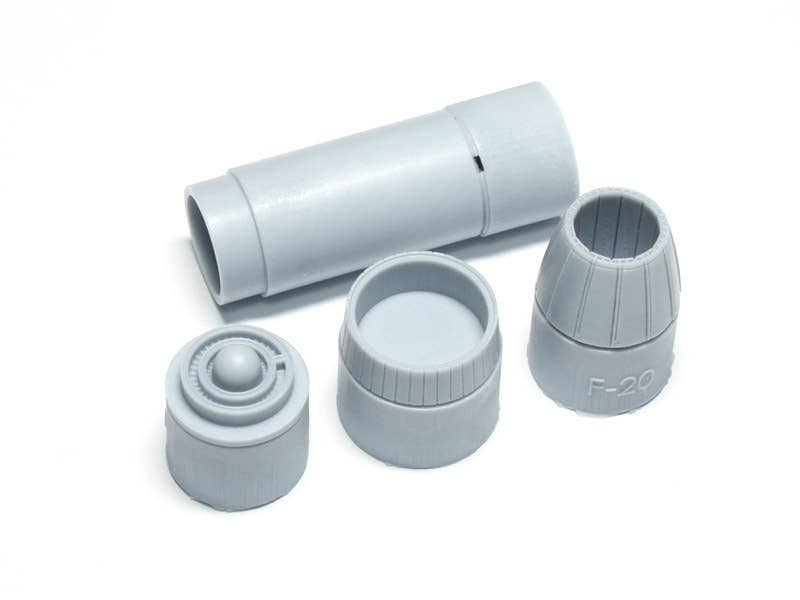 F-20 Tigershark F404 Engine Nozzle Set (for Freedom Model Kits 1/48 ...