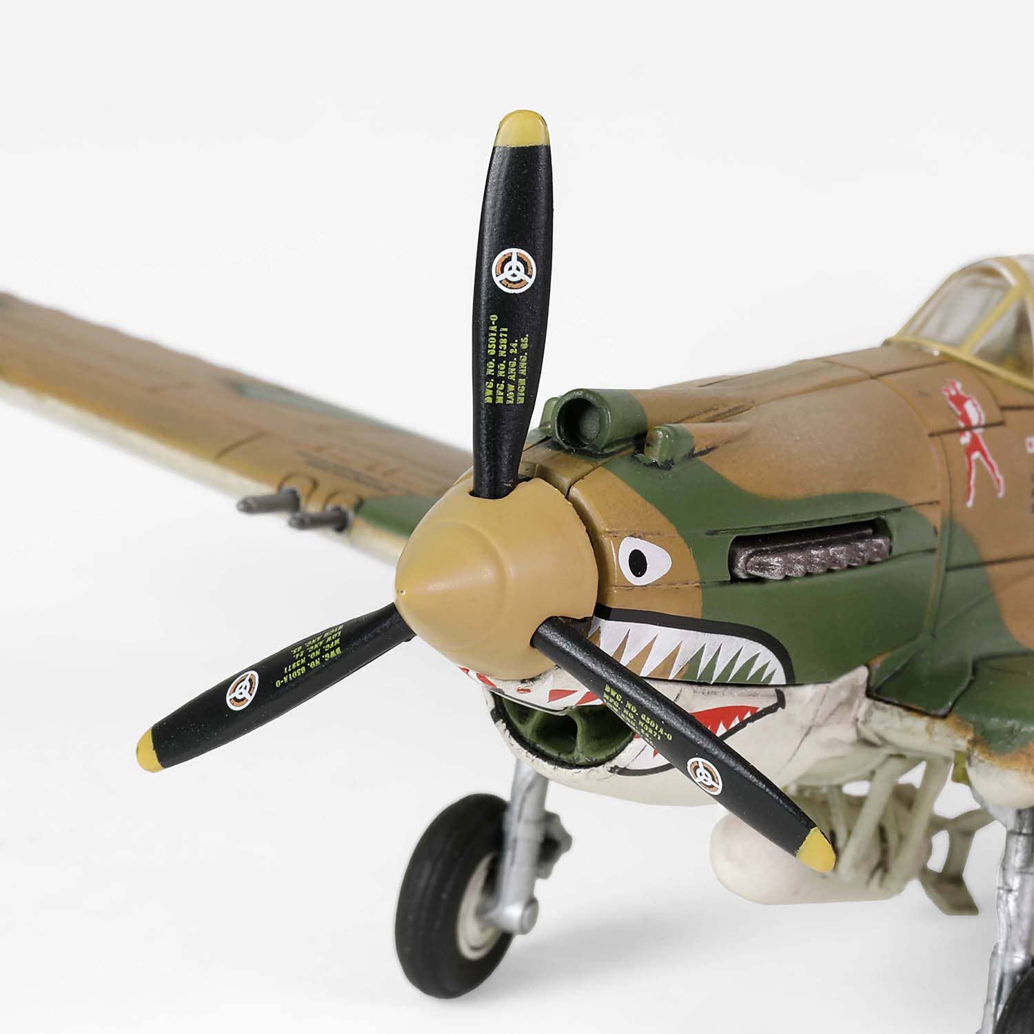 US Army P-40B Hawk 81A-2 3rd Pursuit Squadron Robert Smith Aircraft No ...