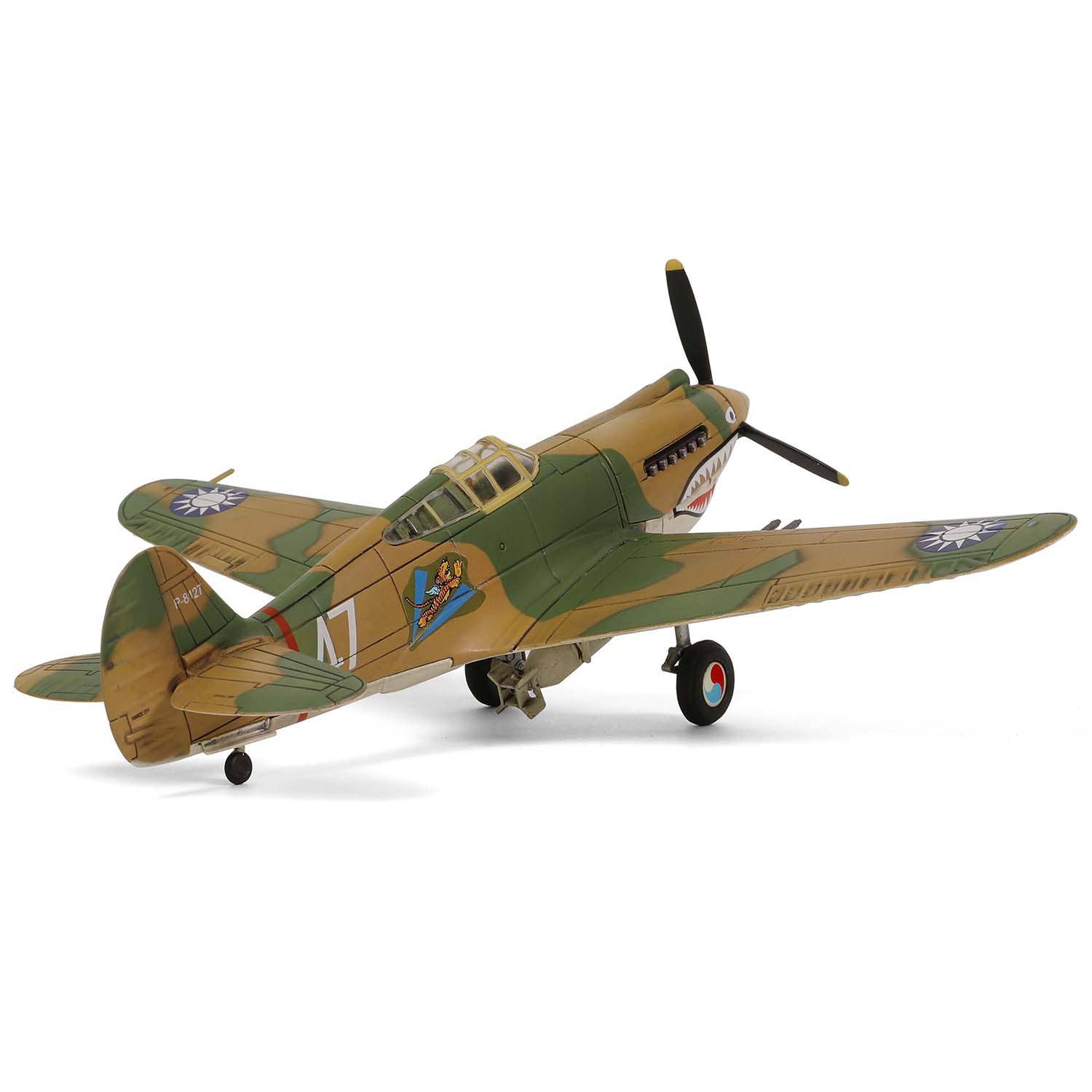 US Army P-40B Hawk 81A-2 3rd Pursuit Squadron Robert Smith Aircraft No ...