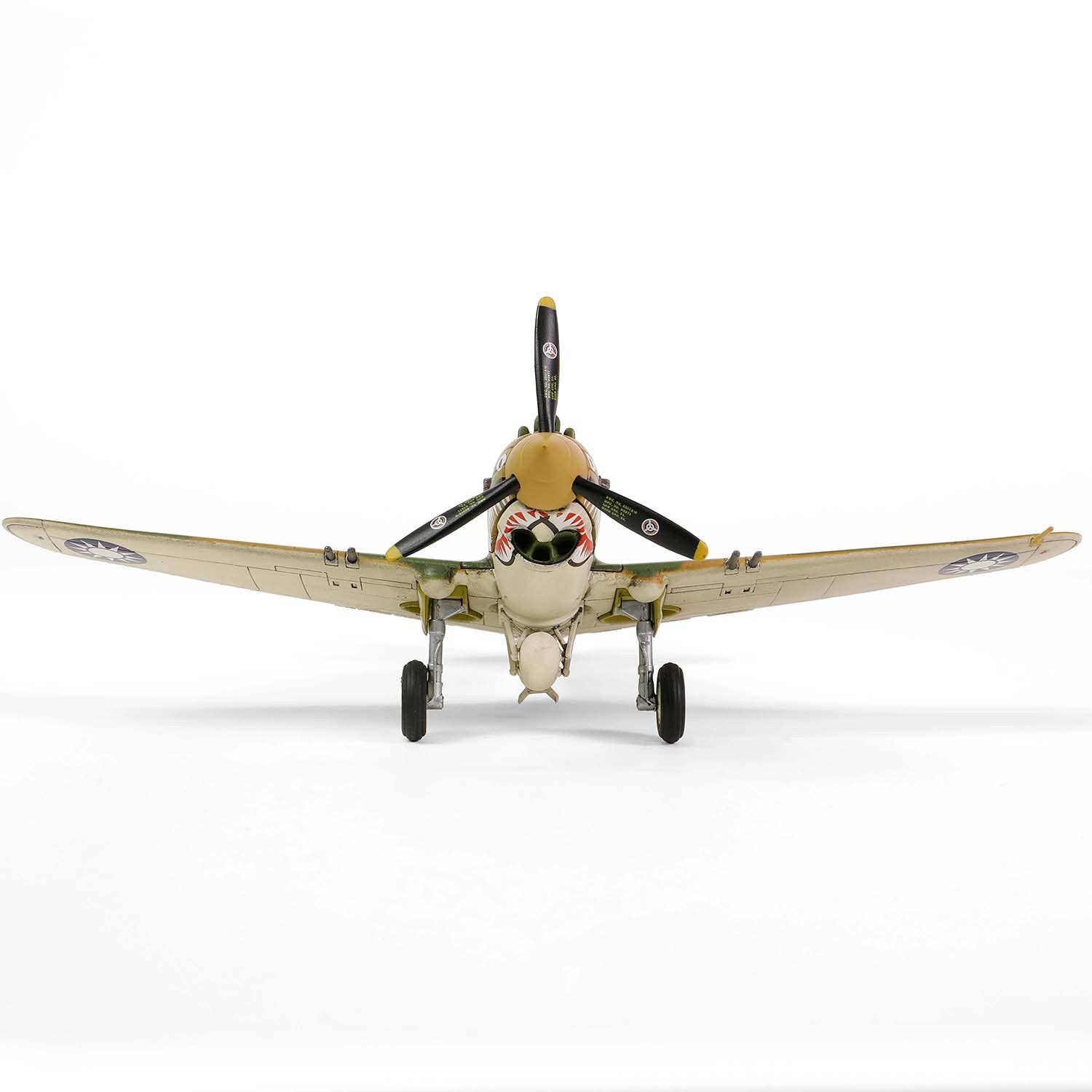 US Army P-40B Hawk 81A-2 3rd Pursuit Squadron Robert Smith Aircraft No ...