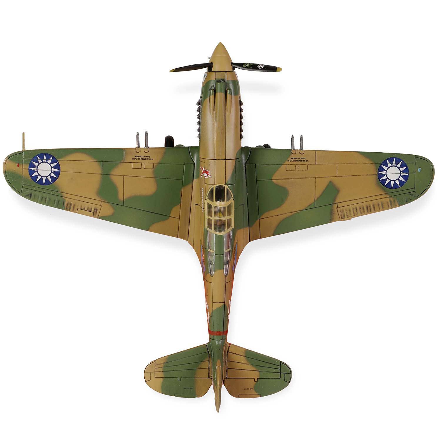 US Army P-40B Hawk 81A-2 3rd Pursuit Squadron Robert Smith Aircraft No ...