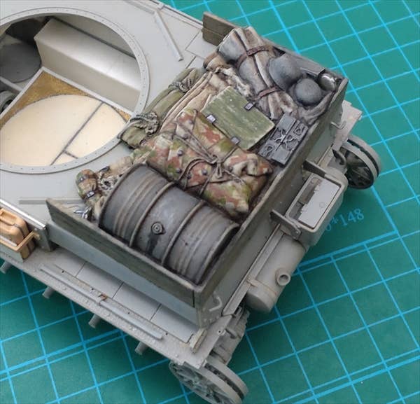 Rear Loading Luggage Set (for Panzer 4 tank series) | HLJ.com