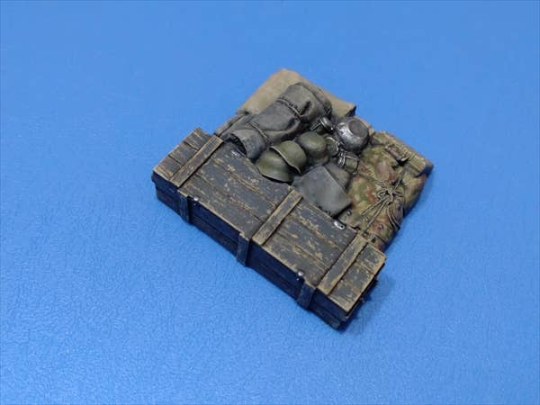 Rear Loading Baggage Set (For No. 3 Assault Gun Tank Early Model Series ...