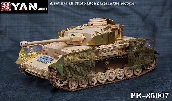 WWII German Panzer IV J Tank PE set for Rye Field Model 5033 | HLJ.com