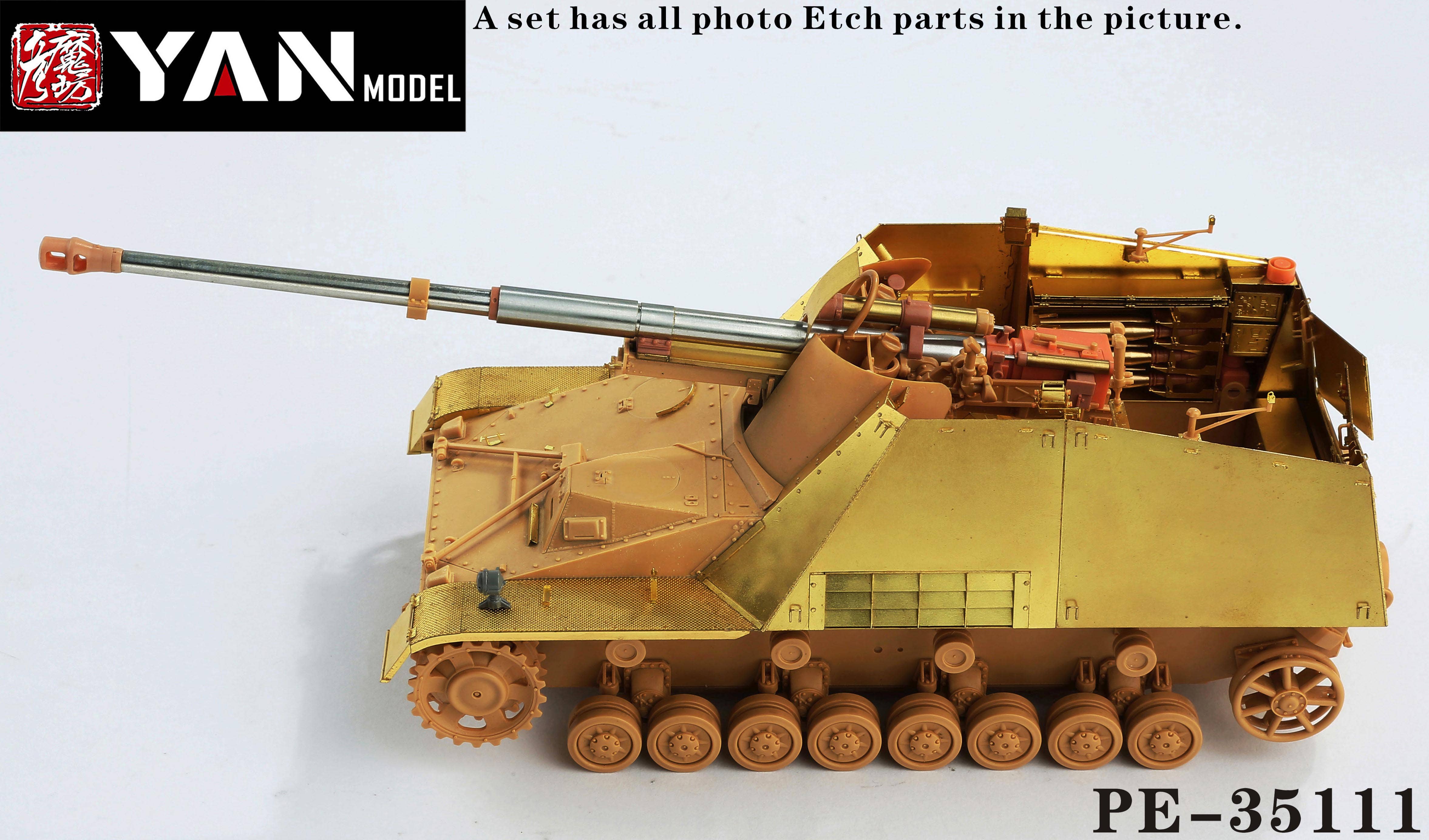 German Sd.Kfz.164 Nashorn Super PE Set (for TAMIYA 35335) | HLJ.com