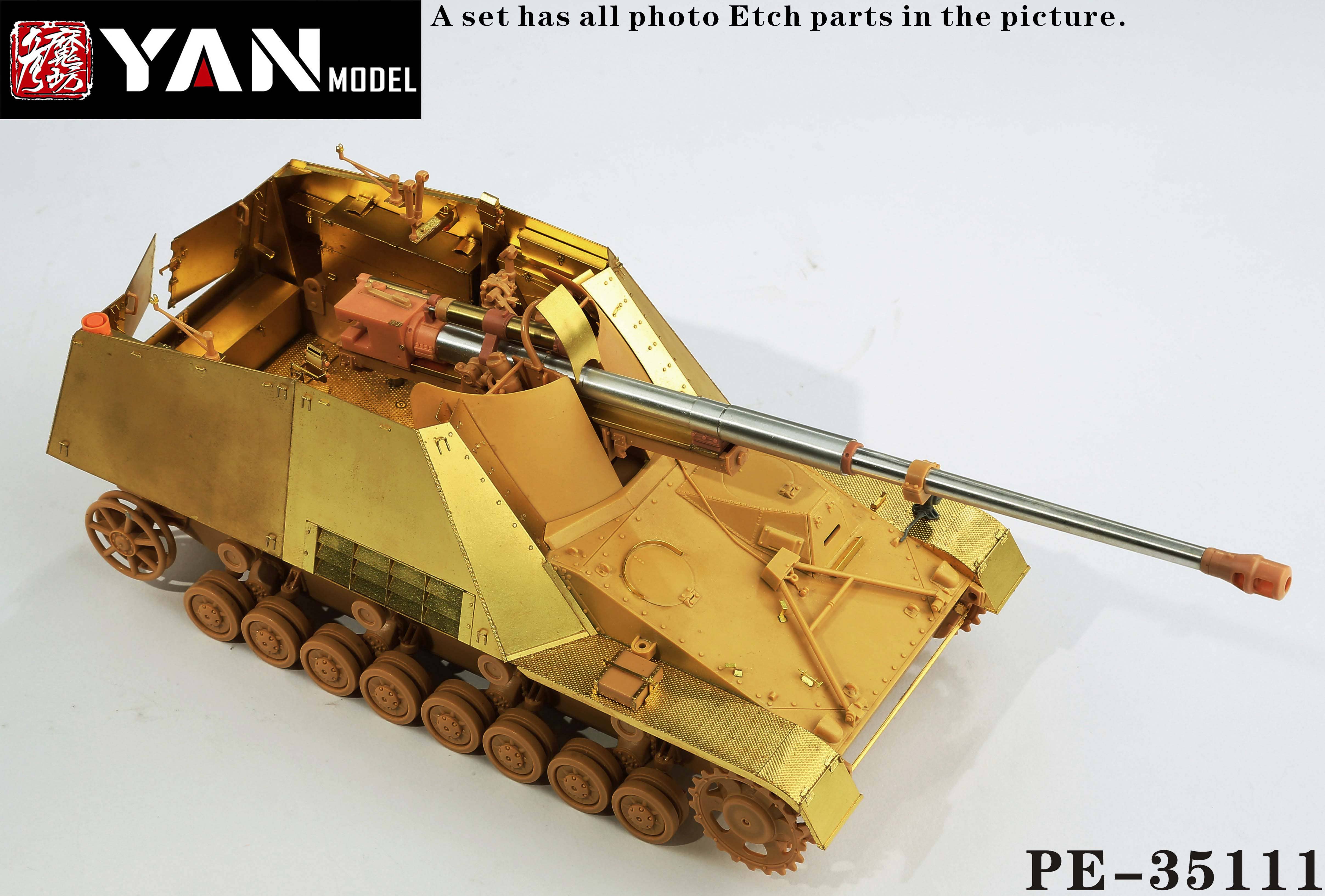German Sd.Kfz.164 Nashorn Super PE Set (for TAMIYA 35335) | HLJ.com