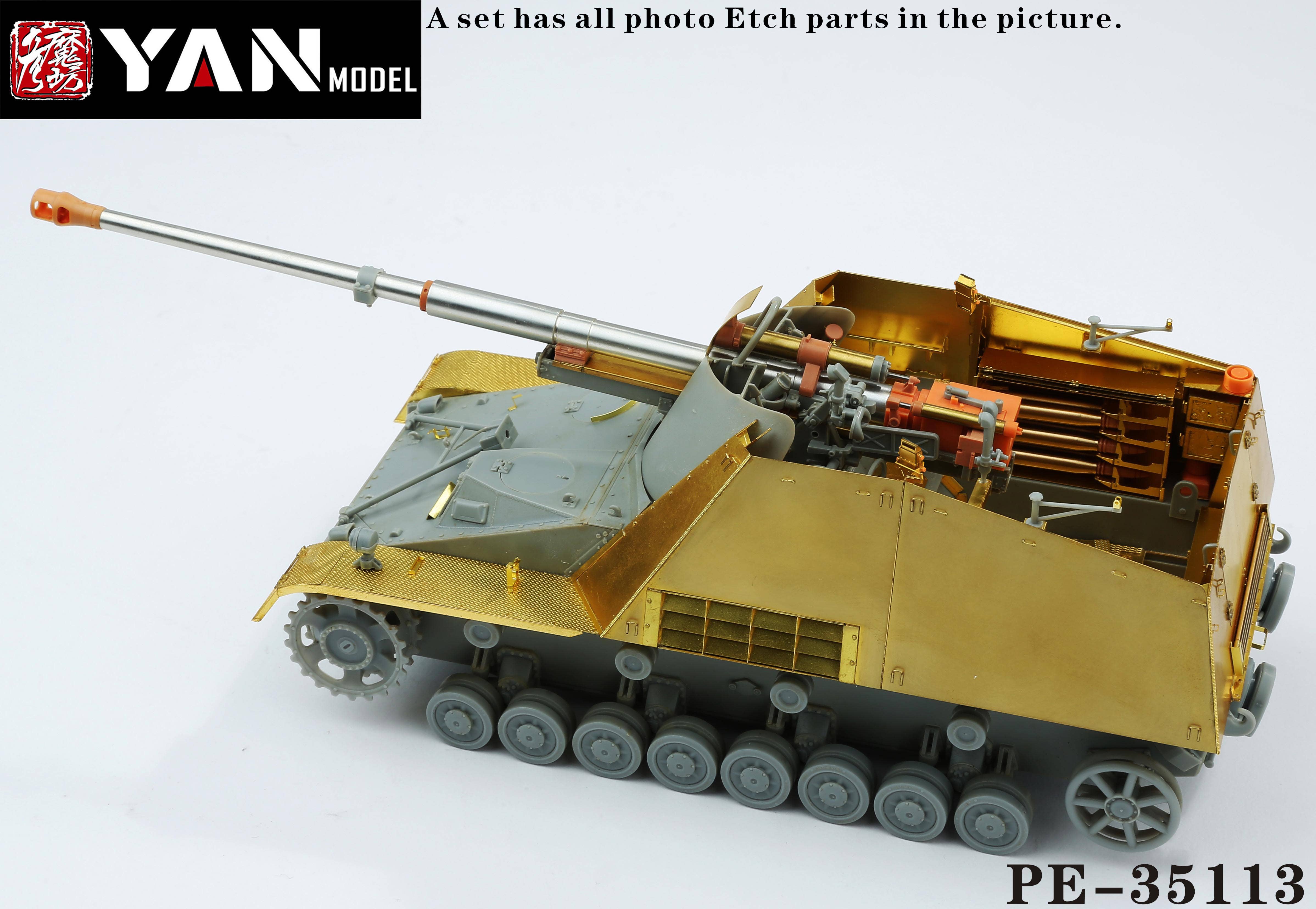 German Sd.Kfz.164 Nashorn Super PE Set (for Dragon 6459 And various ...