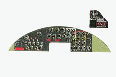 Boeing B-17G Coloring Instrument Panel Revell / Monogram etc. | HLJ.com