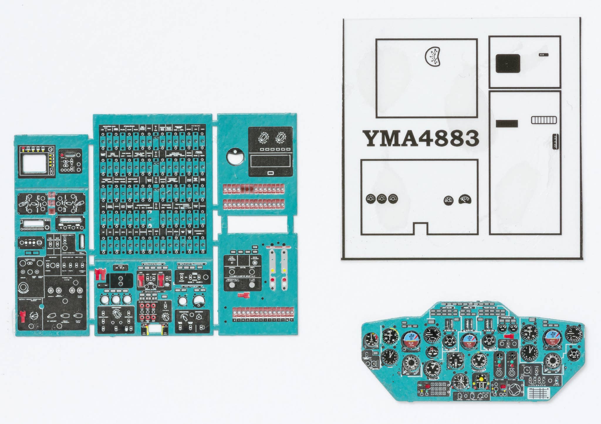 PZL W-3T Soku Coloring instrument panel Answer Kit | HLJ.com