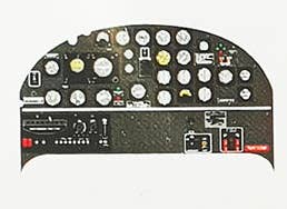 B-25J Mitchell Colored Instrument Panel Hasegawa | HLJ.com
