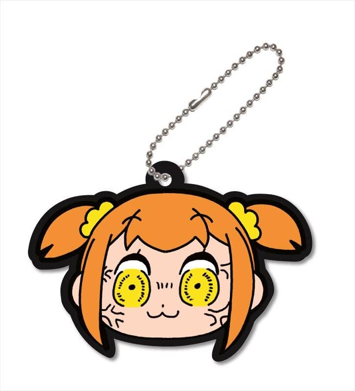 Pop Team Epic: Trading Silhouette Leather Keychain 1Box 6pcs | HLJ.com