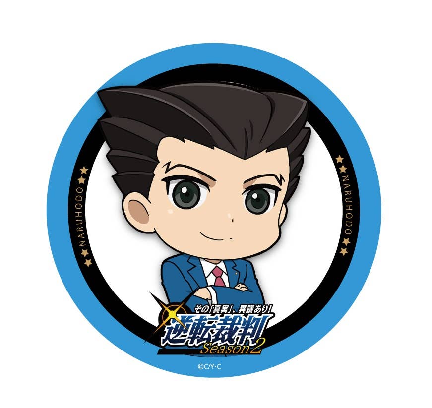 Ace Attorney Season2: Trading Can Badge 1Box 7pcs | HLJ.com