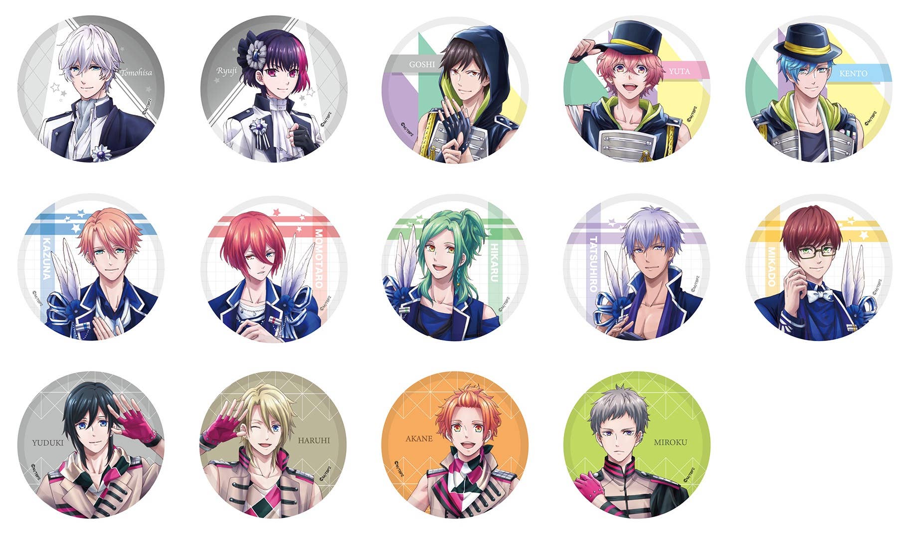 B-PROJECT-Zeccho Emotion-: Trading LED Badge 1Box 14pcs | HLJ.com
