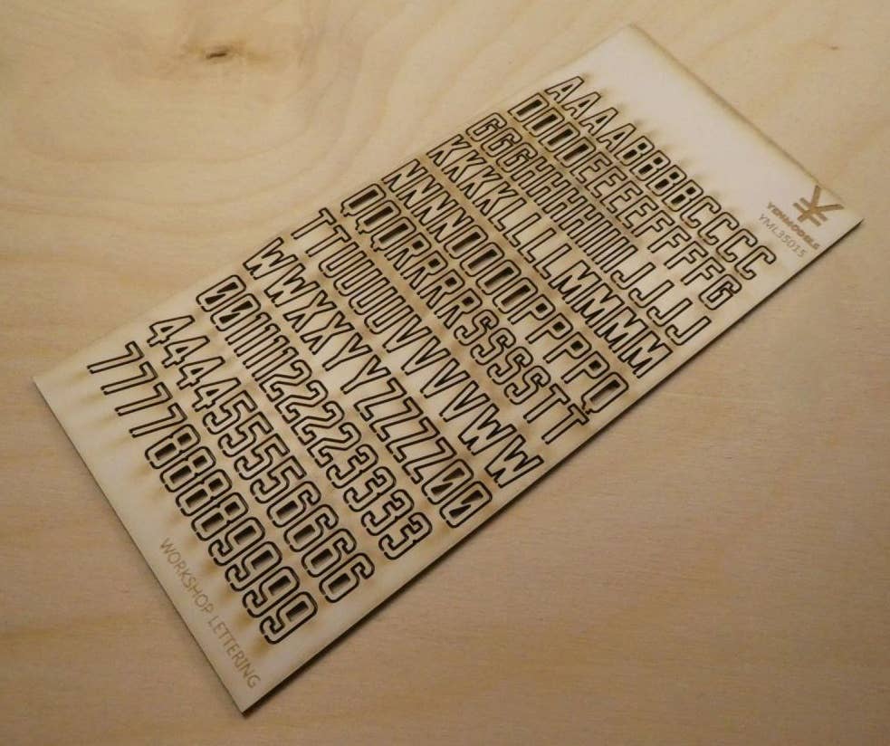 Workshop Lettering | HLJ.com