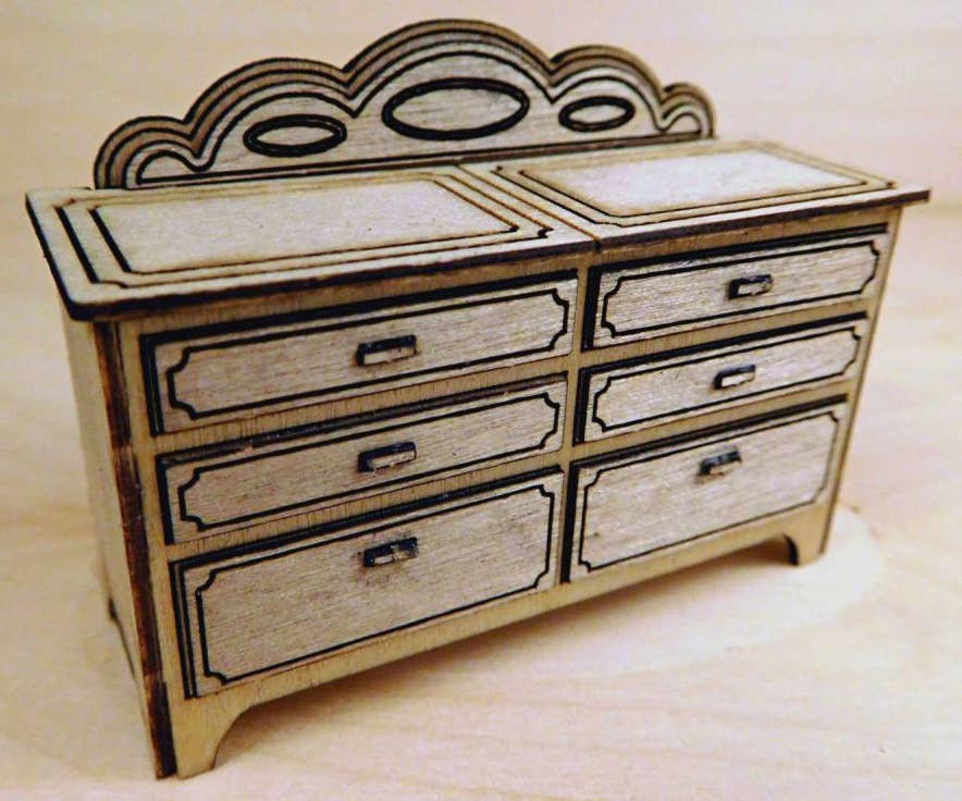 Detailed Wooden Dresser | HLJ.com