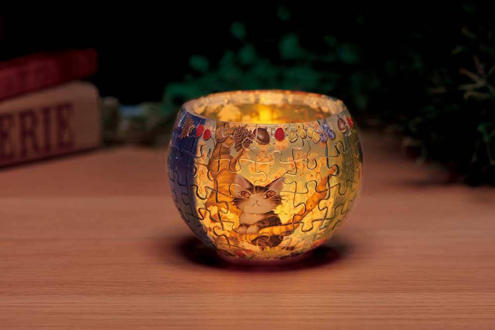 Lamp Shade Puzzle: Let's Play in the Forest 80pcs (10 x 7 x 10cm) | HLJ.com