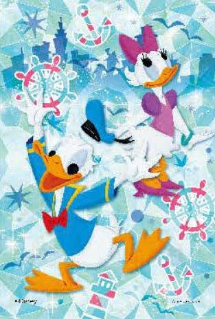 Disney Prism Art Petit Jigsaw Puzzle: Disney Glass Ocean 70pcs | HLJ.com