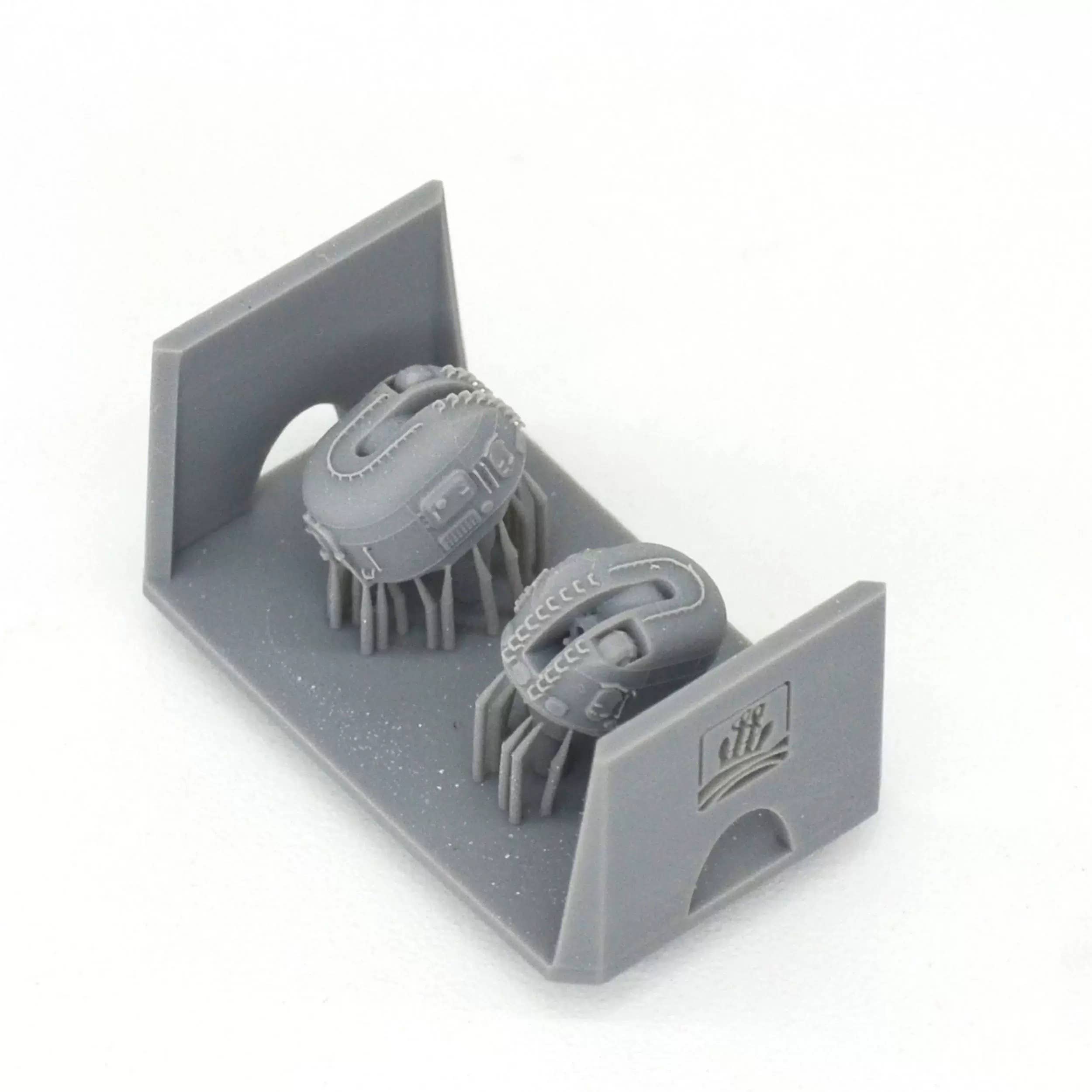 Russian Navy AK-100 naval gun (2set) 3D-print | HLJ.com