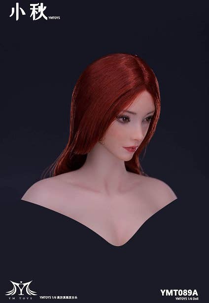 Female Head A: Red Long Straight Hair | HLJ.com