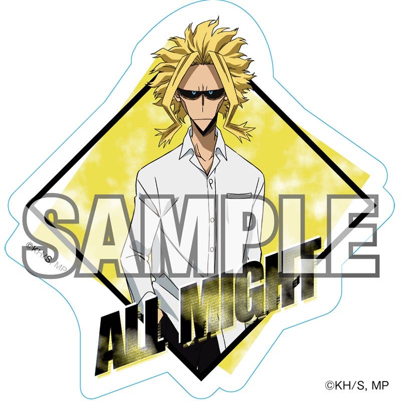 My Hero Academia: Sticker 6th Term Action Copyright 2 (All Might) | HLJ.com