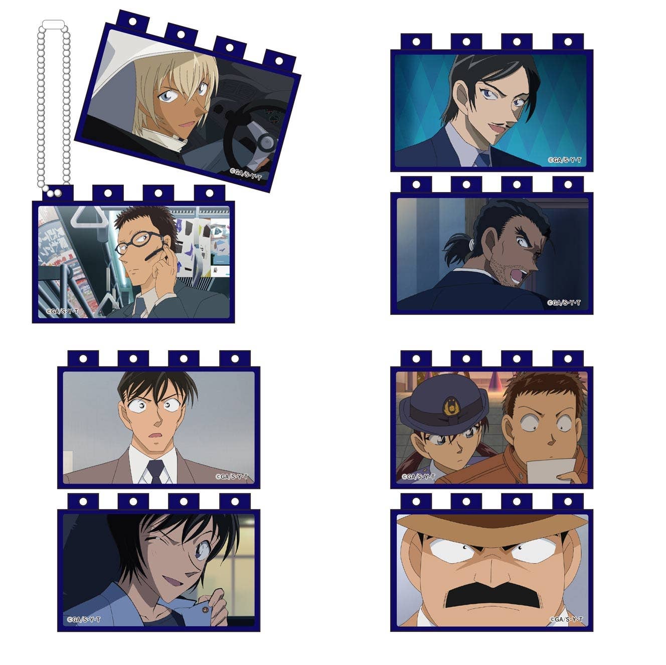 Detective Conan: Anime Block Police Full Collection 1Box 8pcs | HLJ.com