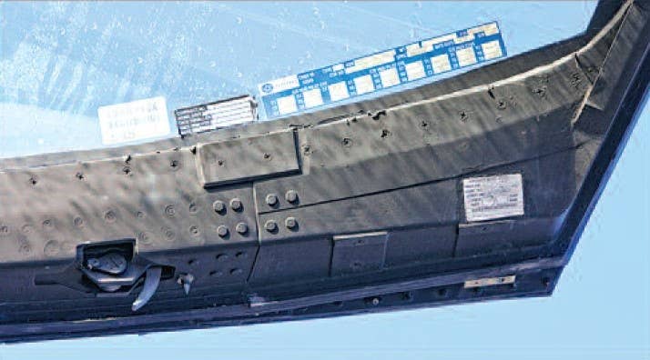 F-16 canopy seal set (x2) with stencils for Tamiya | HLJ.com